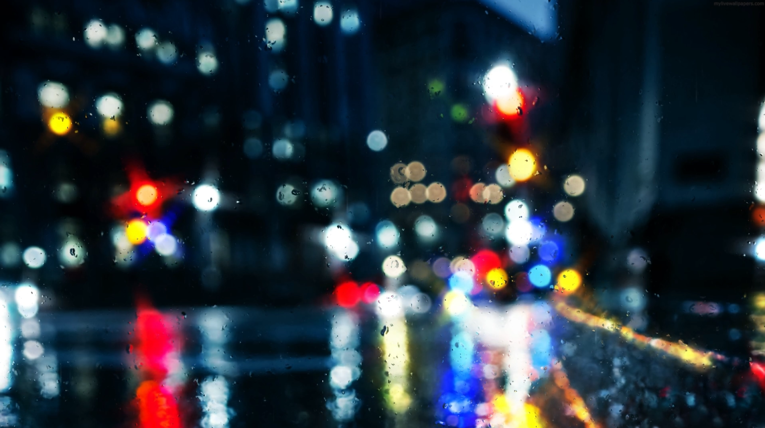 City Night Lights Beautiful FHD Live Wallpaper