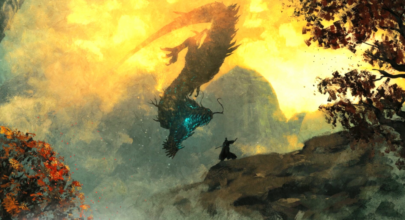 Dragon Slayer Samurai Beautiful 4k Live Wallpaper