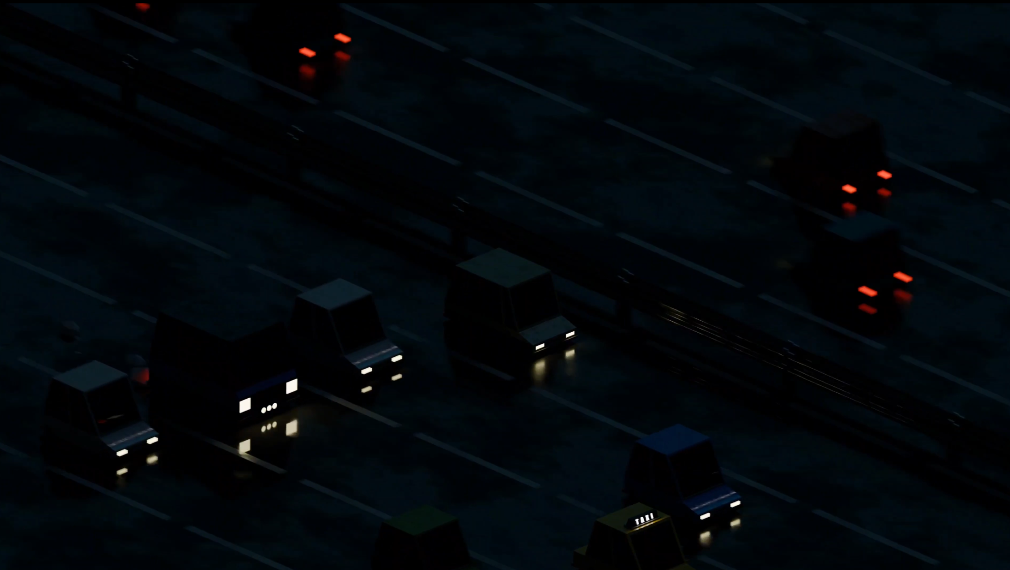 Urban Night Drive Beautiful 4K Live Wallpaper