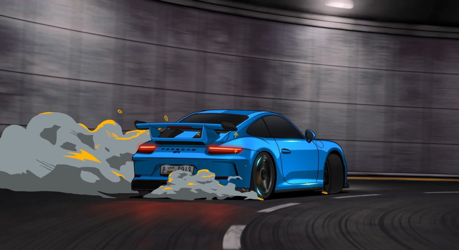 Porsche Slide Beautiful 4K Live Wallpaper