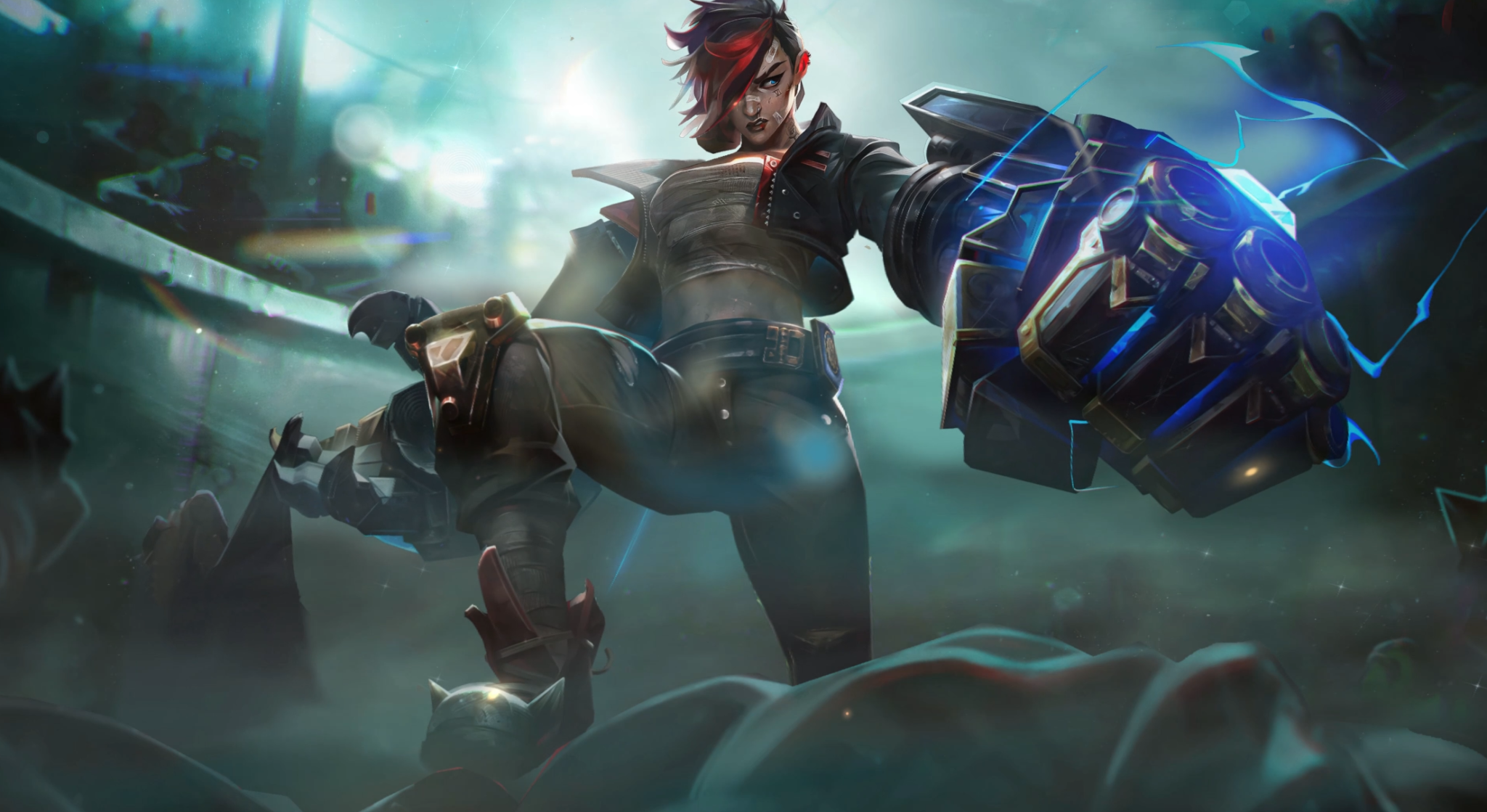 Arcane Enforcer Vi Beautiful 4K Live Wallpaper