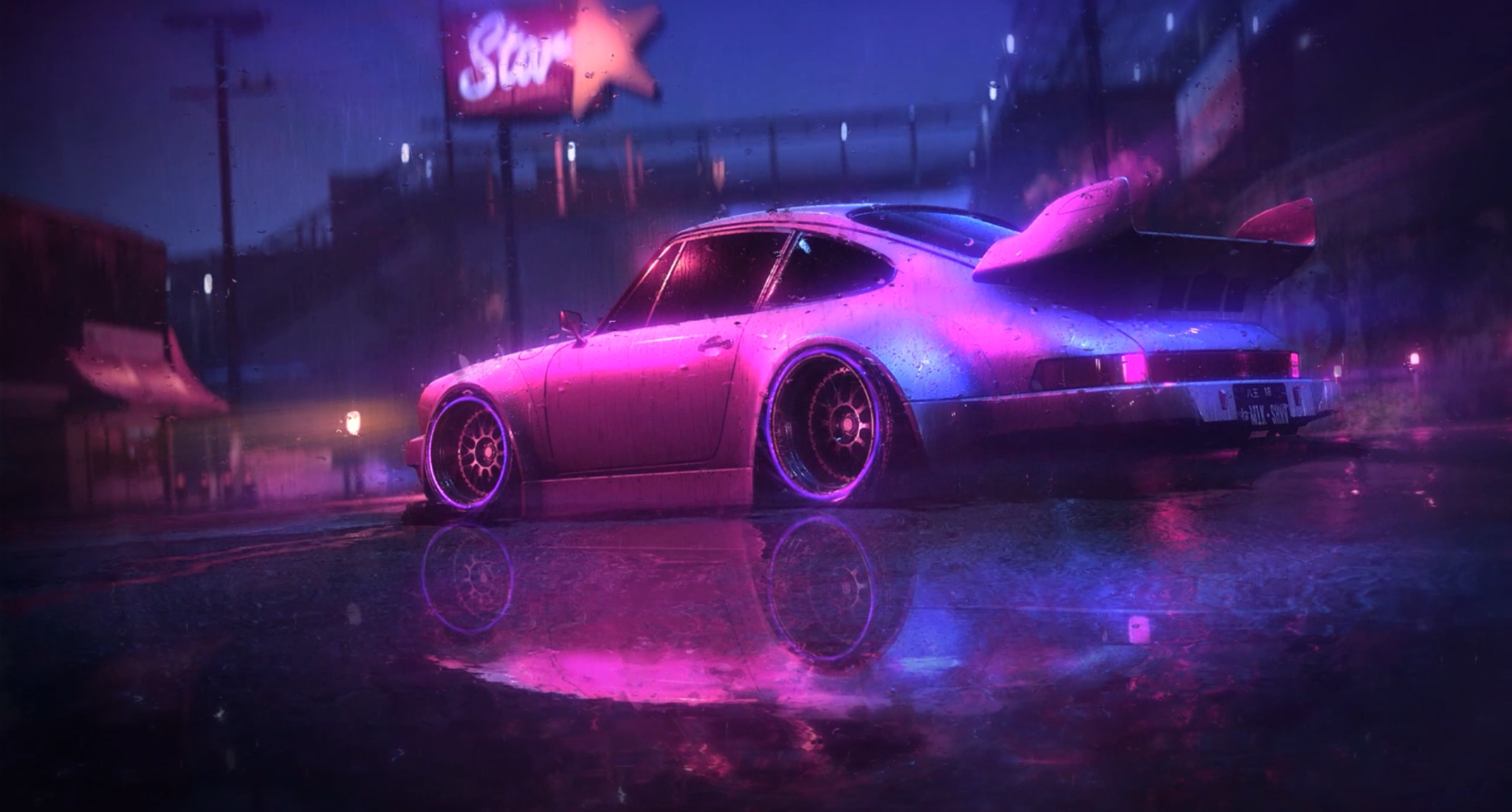 Stormy Night 911 Beautiful 4K Live Wallpaper