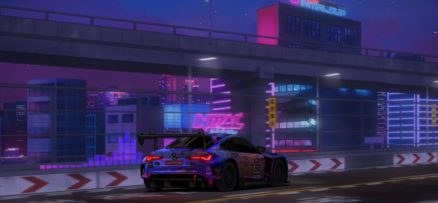 Bmw M4 City Lights Beautiful 4k Live Wallpaper