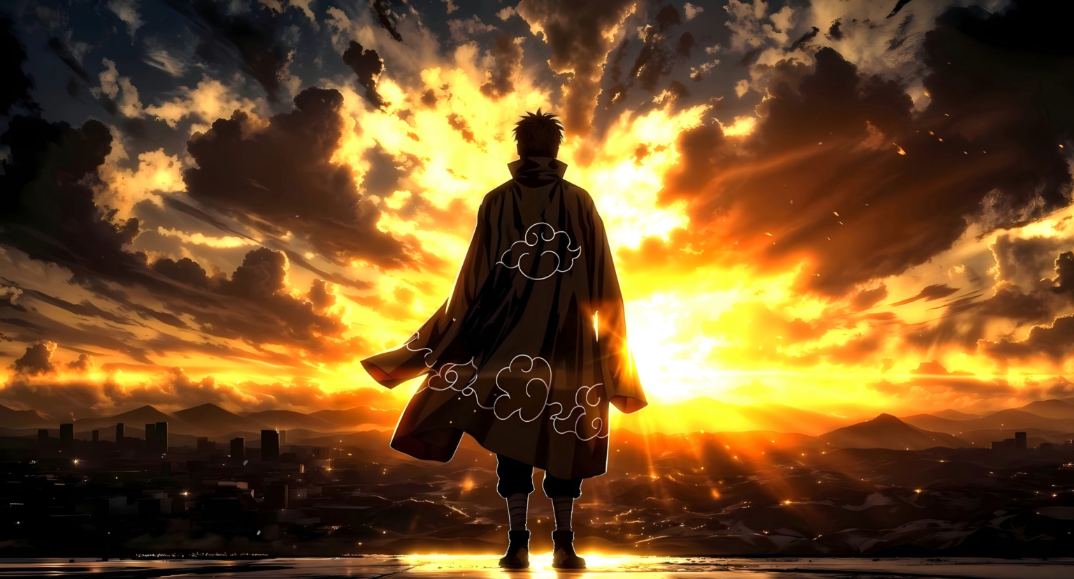 Twilight Wind Naruto Beautiful 4K Live Wallpaper