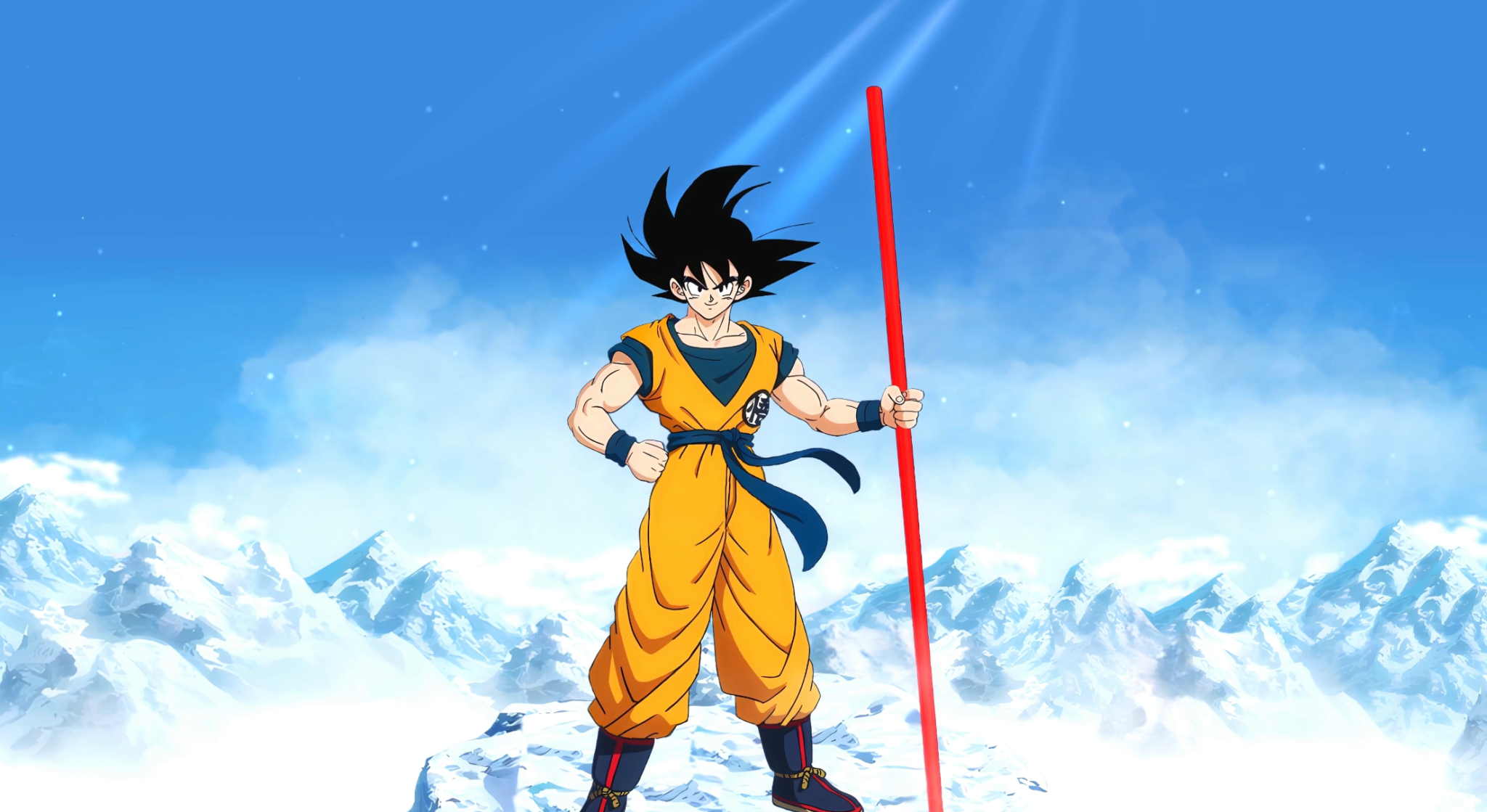 Frostbound Goku Beautiful 4K Live Wallpaper