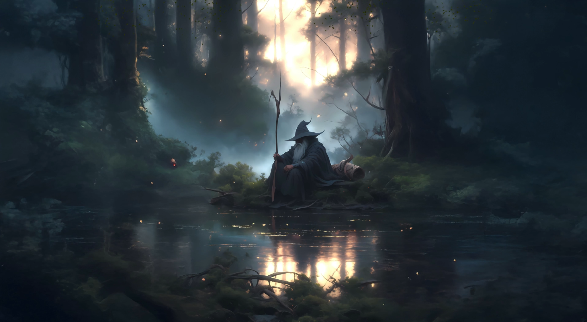 Wizard at Rest 4K Live Wallpaper - Livewallpaper For You