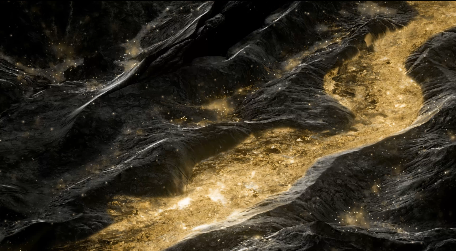 Golden River 4K Live Wallpaper - Livewallpaper For You