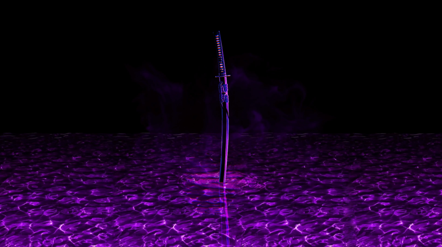 Violet Blade Beautiful 4K Live Wallpaper