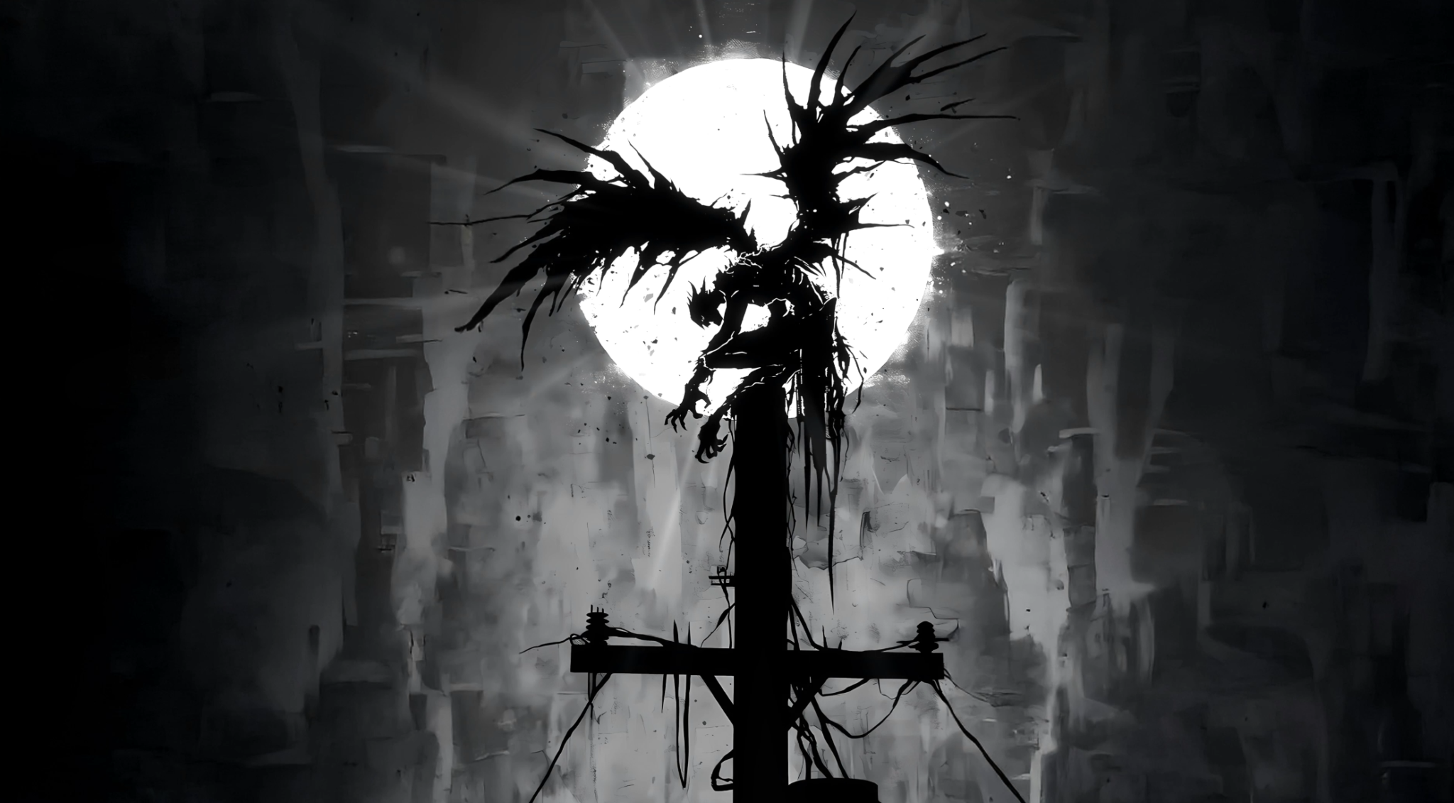 Moonlit Ryuk Beautiful 4K Live Wallpaper