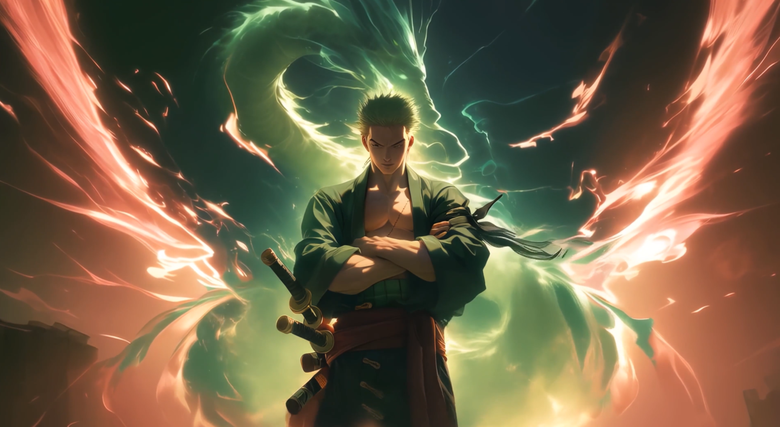 Zoro the Dragon Blade Beautiful 4K Live Wallpaper