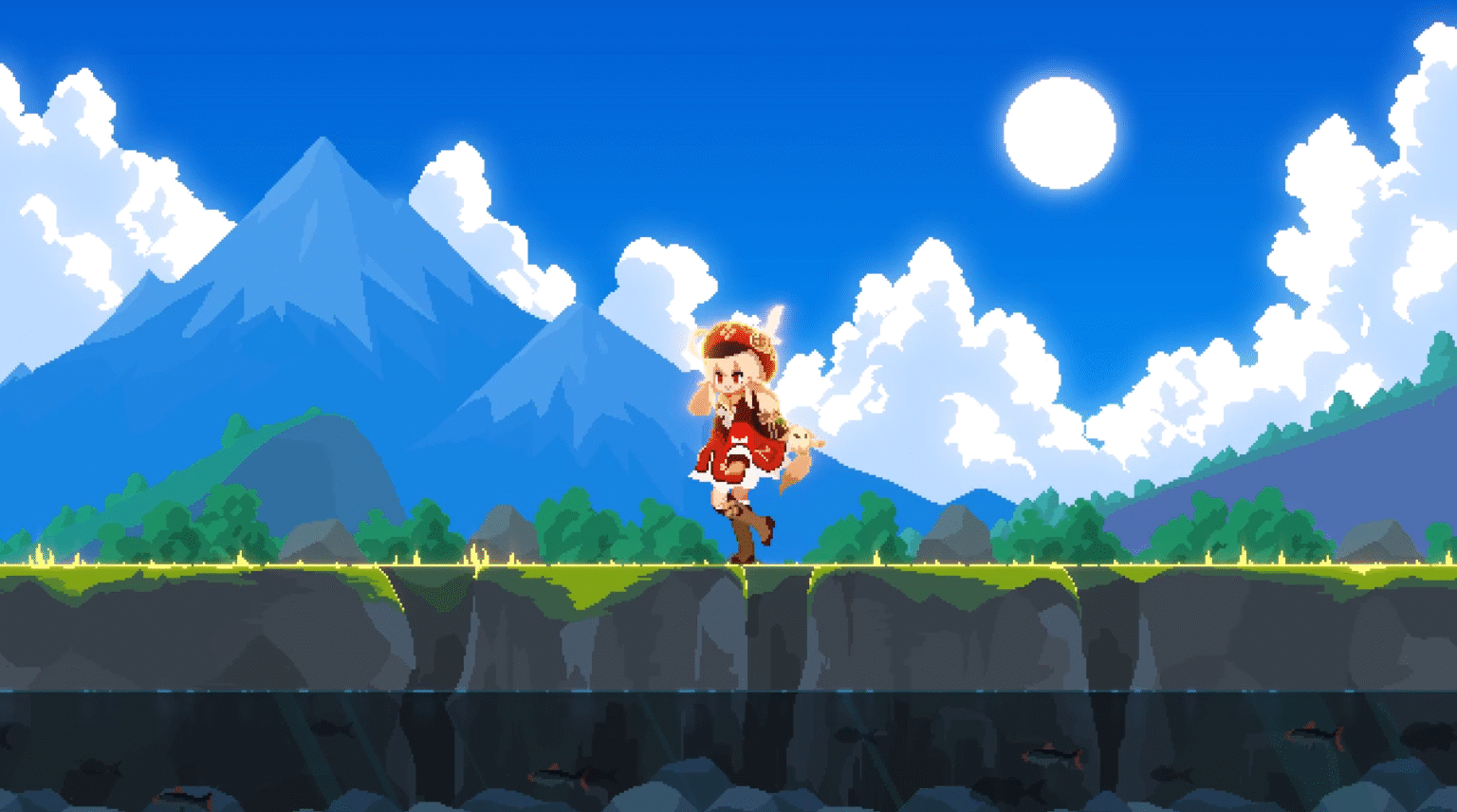 Walking with Sunshine 4K Live Wallpaper - Livewallpaper For You